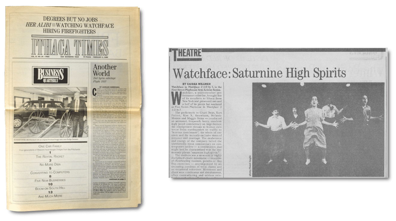 The Ithaca Times January 1989